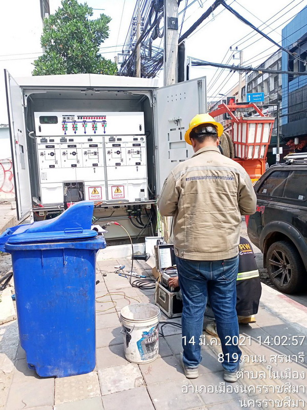 งานเข้าหัวสาย TerminationKit and Hi-Pot Test - NRSR ENGINEERING