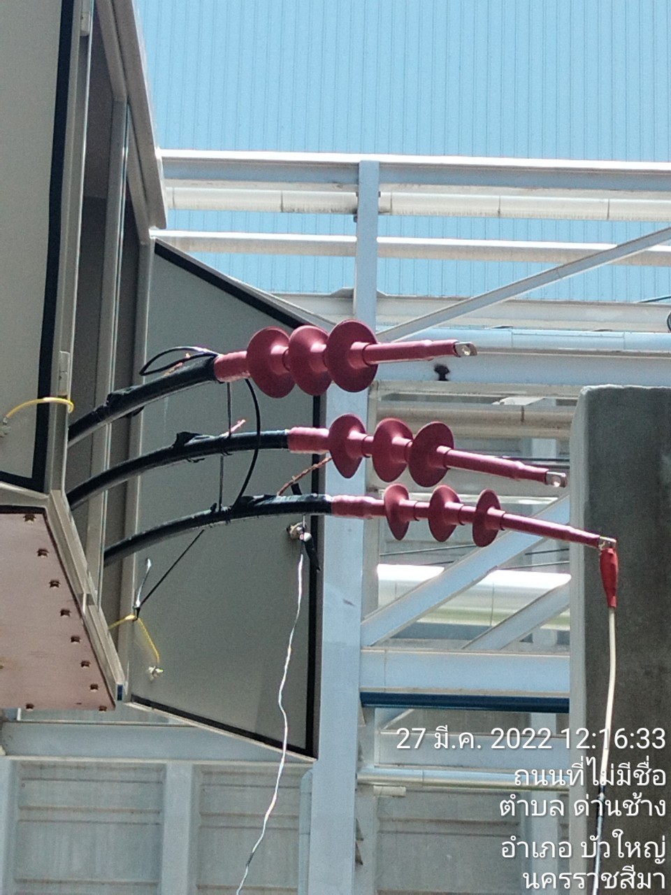 งานติดตั้ง Termination Kit and DC Hi pot Test. บัวใหญ่ไบโอเพาเวอร์ ...